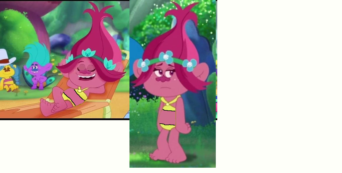 Princess poppy in her bikini. by Pudihan98 on DeviantArt