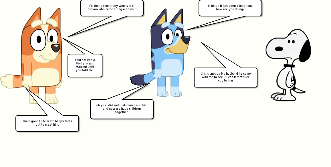bingo meets snoopy. by Pudihan98 on DeviantArt