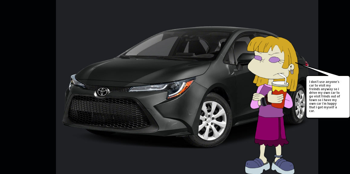 Angelica drives her own car by Pudihan98 on DeviantArt