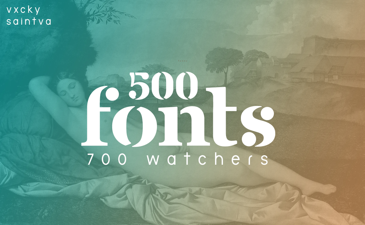 +500 fonts pack // +700 watchers by vxcky on DeviantArt
