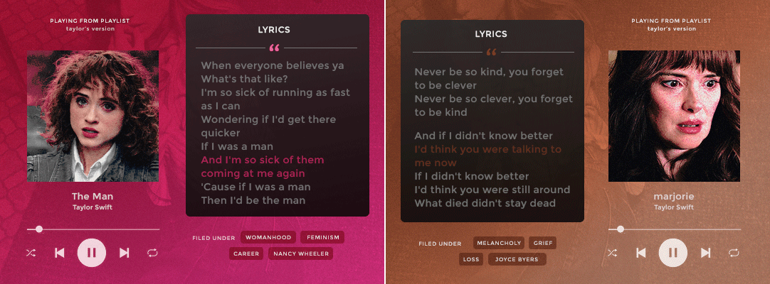 playing from playlist - a template by petalsource. by petalsource on ...