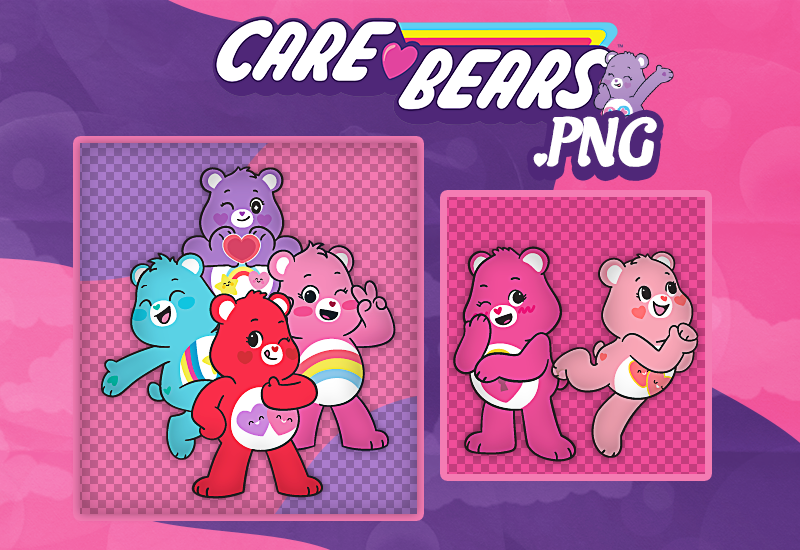 Care bears PNGPACK #02 by VelvetKingdom on DeviantArt