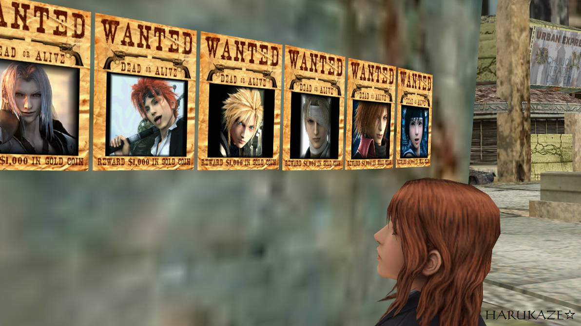 [MMD]FF7_WANTED Poster Pack+DL by HARUKAZE-Fair on DeviantArt