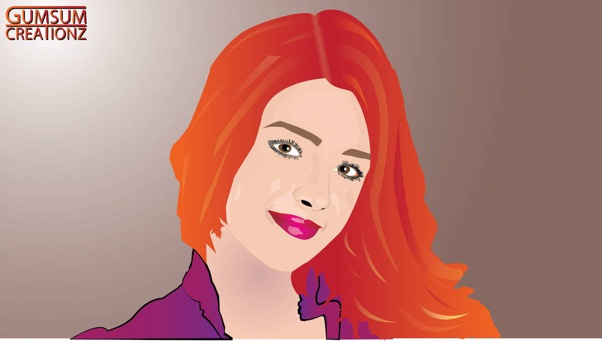 Vector Girl by TheZiaAnjum on DeviantArt