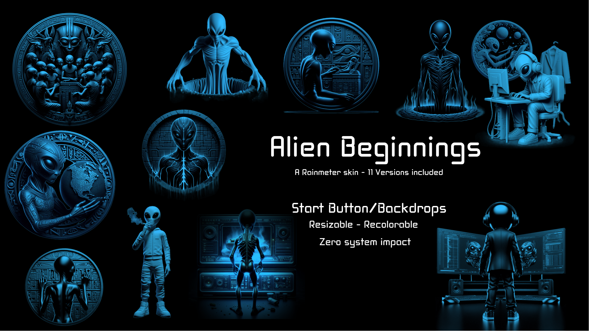 Alien Beginnings Start Backdrop by HankKepanke on DeviantArt