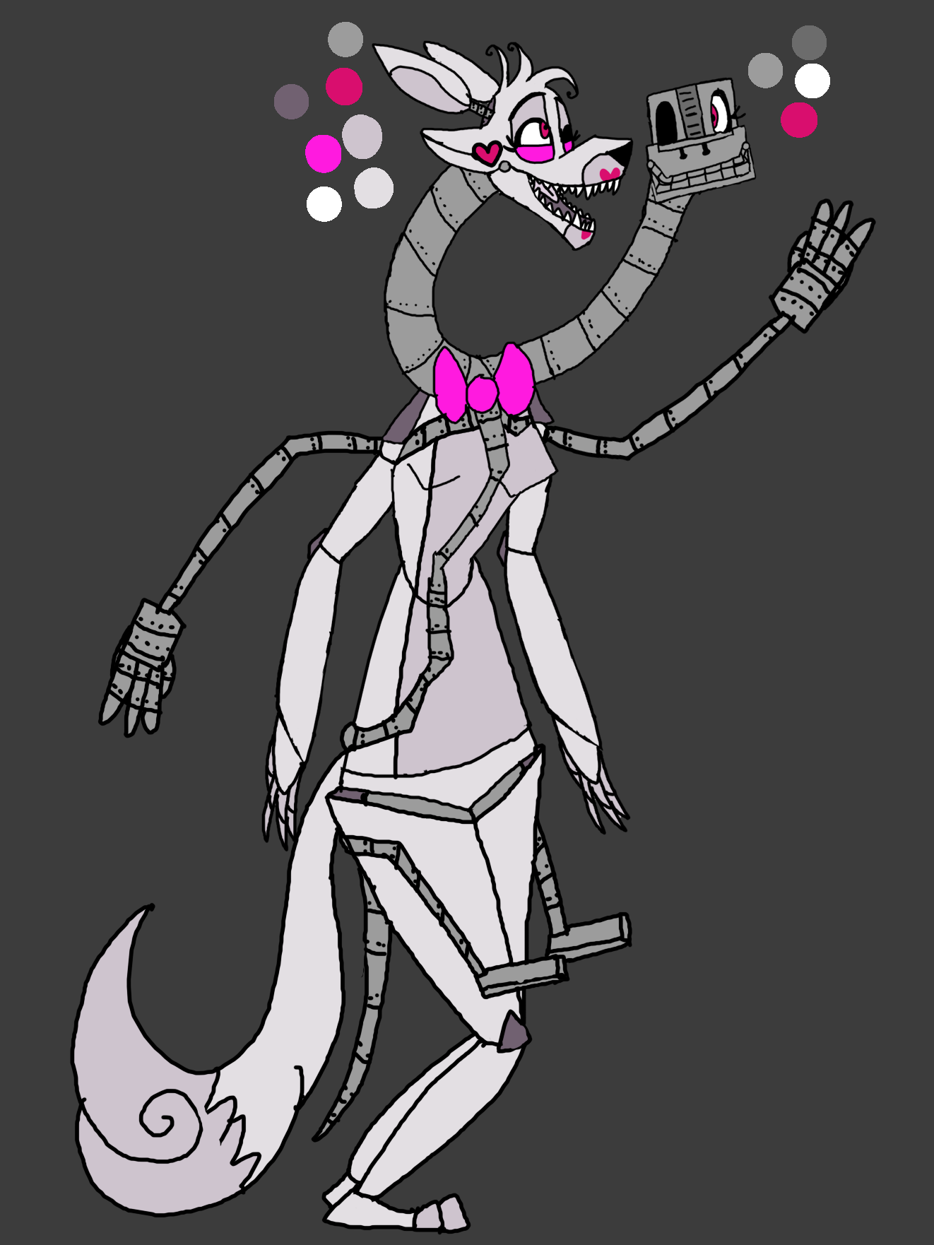 Mangle Ref by XxEvias-Toxic-LovexX on DeviantArt