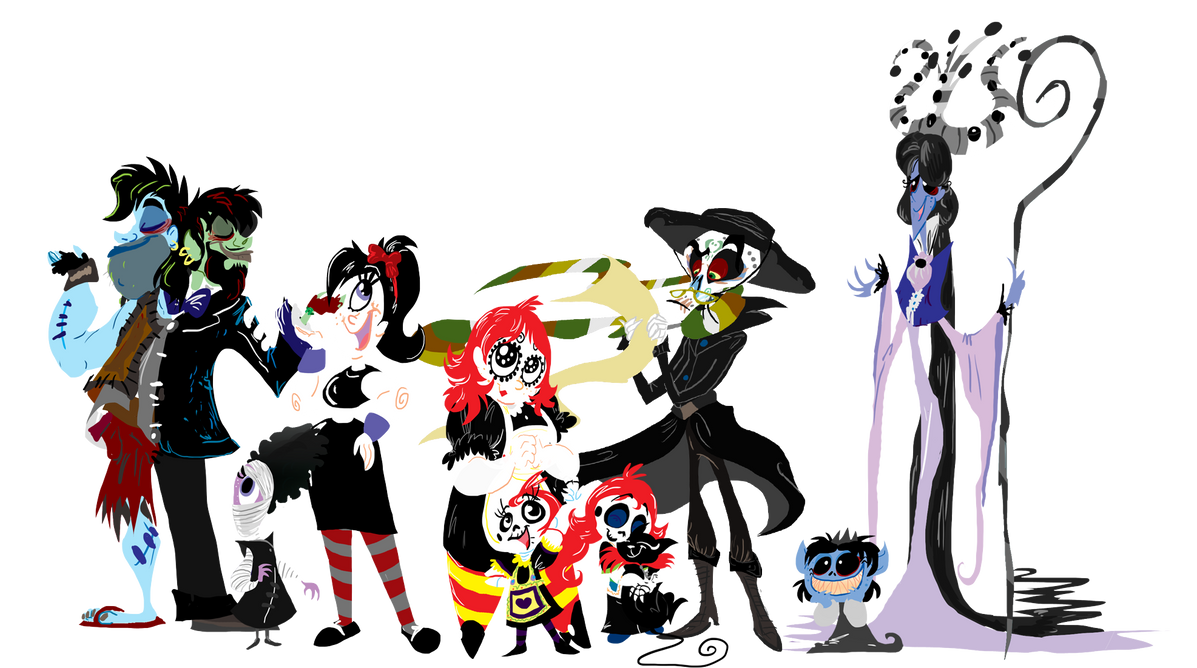 Gloom Crew Grown Up by FrankiLew on DeviantArt