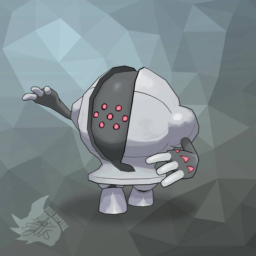 Registeel Turnaround by Rile-Reptile on DeviantArt