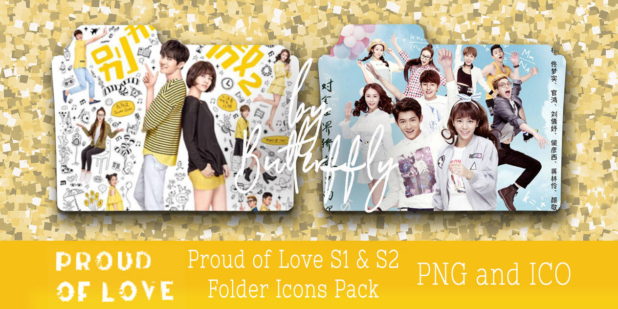 C-Drama Proud of Love Folder Icons Pack by Butterffly on DeviantArt