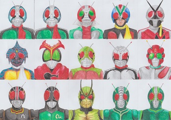 Showa Kamen Riders by LukisZone92 on DeviantArt