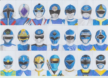 Blue Super Sentai by LukisZone92 on DeviantArt