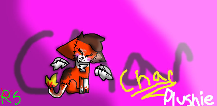 Char plushie by RStheCat on DeviantArt