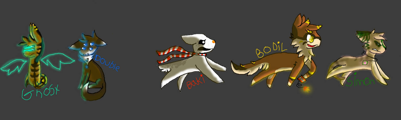 Bodil And Friends by RStheCat on DeviantArt