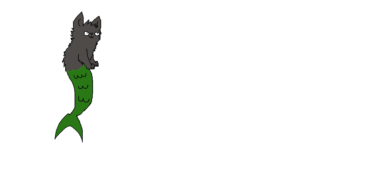 Mer-cat by electricorat on DeviantArt