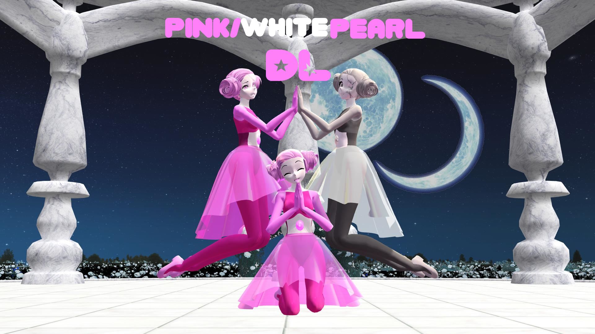 [MMD]Pink(white) pearl Dl by creator-gemsonas on DeviantArt