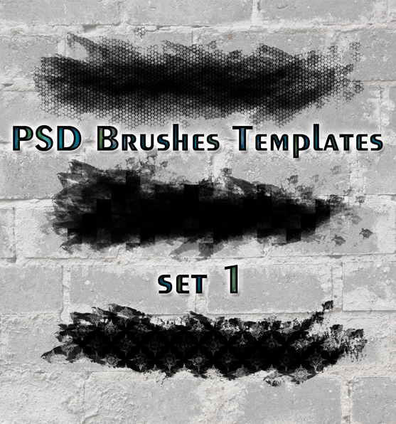 PSD Brushes Templates Set 1 by noema-13 on DeviantArt