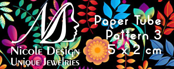 Paper tube (bead) pattern Model 3 by noema-13 on DeviantArt