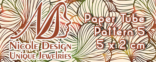 Paper tube (bead) pattern Model 5 by noema-13 on DeviantArt