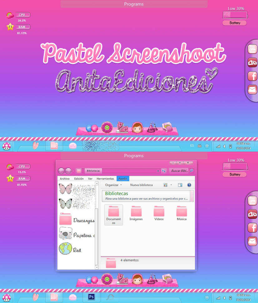 Pastel Screenshoot By AnitaEdiciones by AnitaEdiciones on DeviantArt