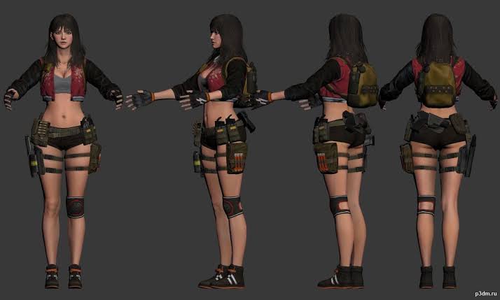 Sudden Attack 2 Miya Red03 by karl2db on DeviantArt