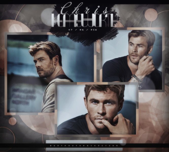 Photopack 8056 - Chris Hemsworth by southsidepngs on DeviantArt