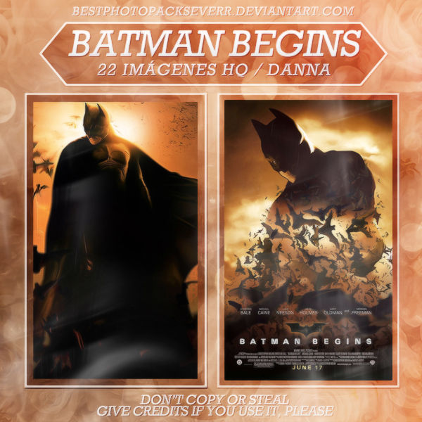 Photopack 12809 - Batman Begins (Promotionals) by southsidepngs on ...