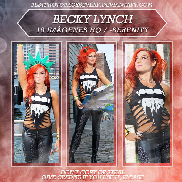 Photopack 13777 - Becky Lynch by southsidepngs on DeviantArt