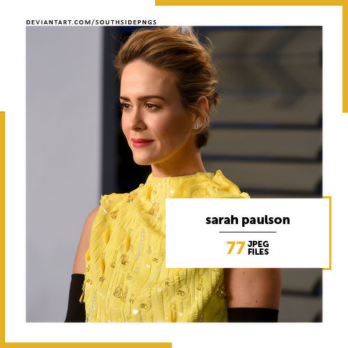 Photopack 30778 - Sarah Paulson by southsidepngs on DeviantArt