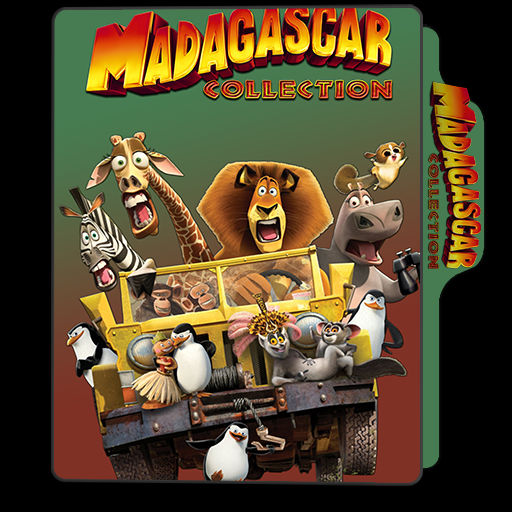 Madagascar Collection Folder Icon by mesutisreal on DeviantArt