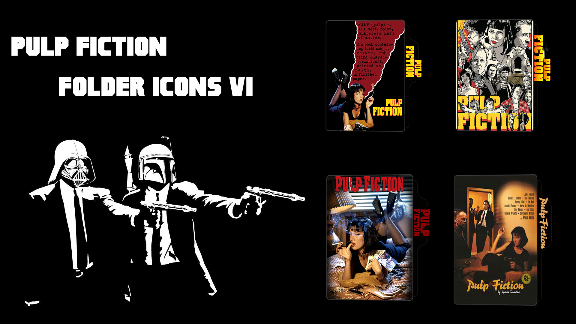 Pulp Fiction (1994) Folder Icons v1 by mesutisreal on DeviantArt