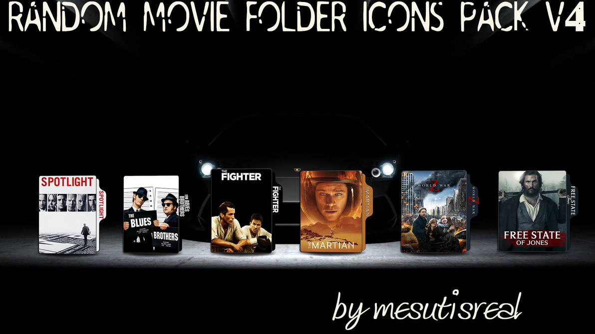 Random Movie Folder Icon Pack v4 by mesutisreal on DeviantArt