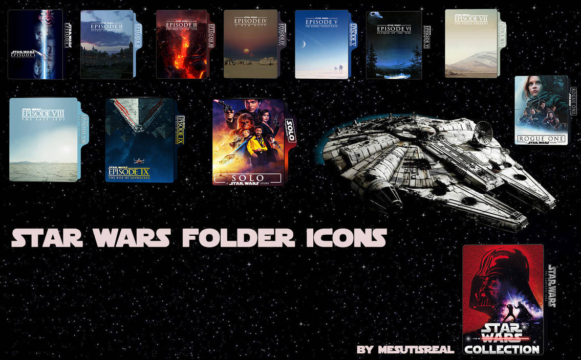 Star Wars Collection Folder Icons by mesutisreal on DeviantArt