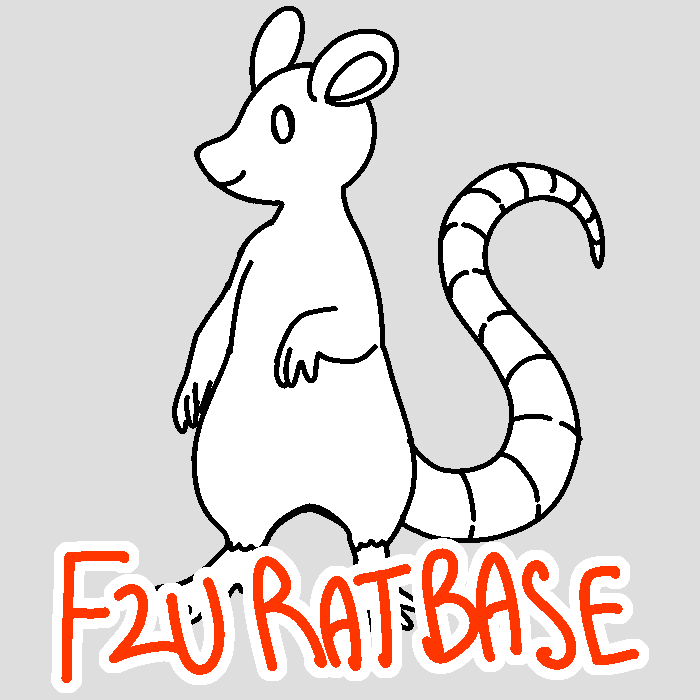 F2U Rat Base (Pack) by kreaturely on DeviantArt