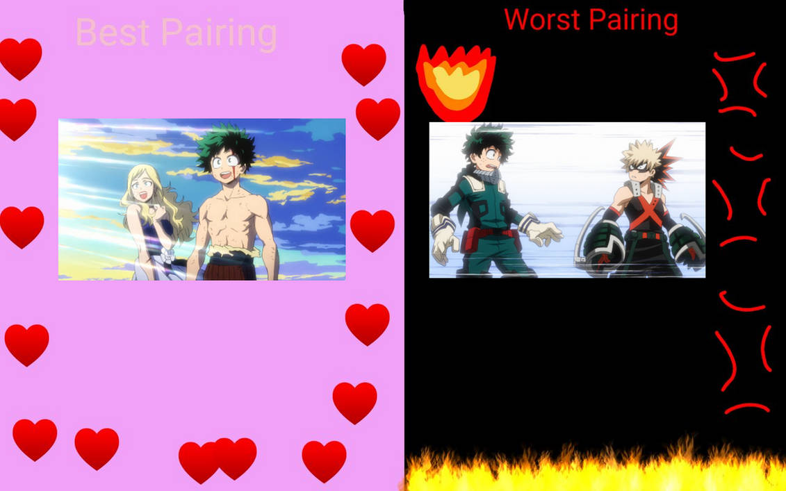 Best and Worst Izuku pairing by Arcion-Days on DeviantArt