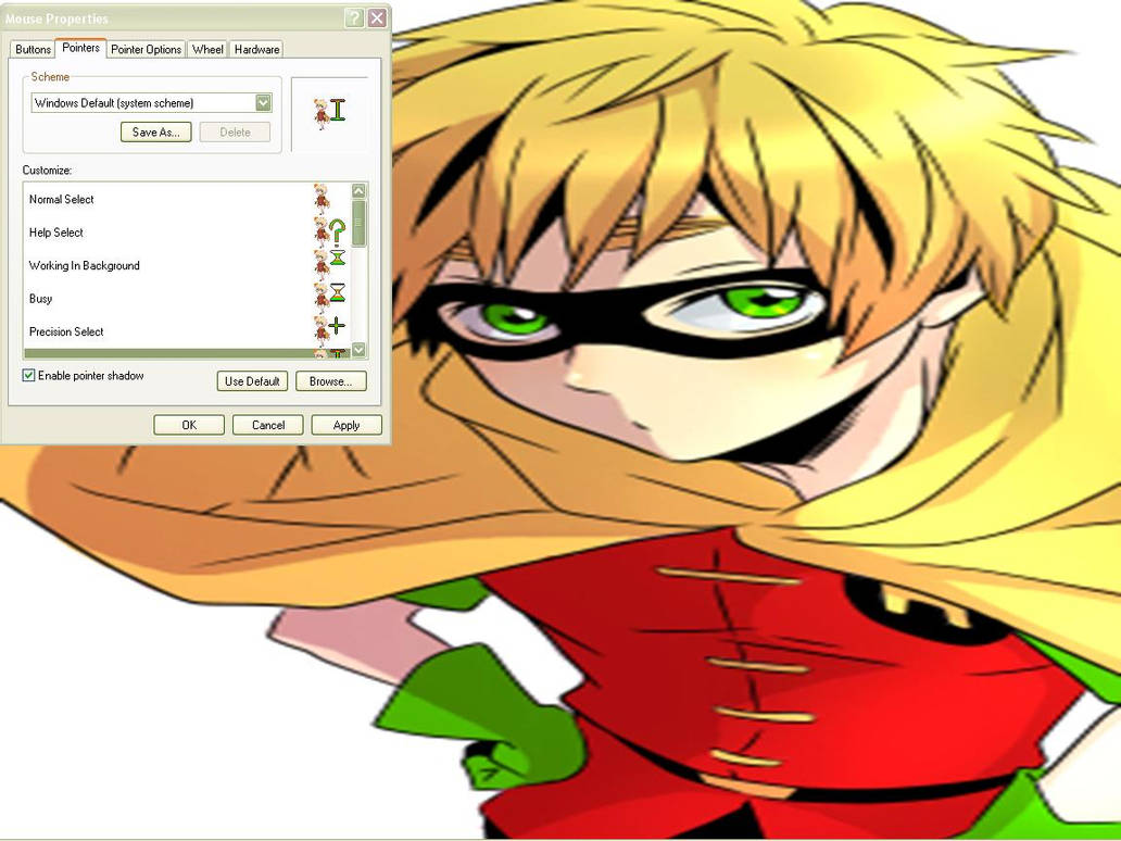 robin!England cursor set by yaoi4eva666 on DeviantArt