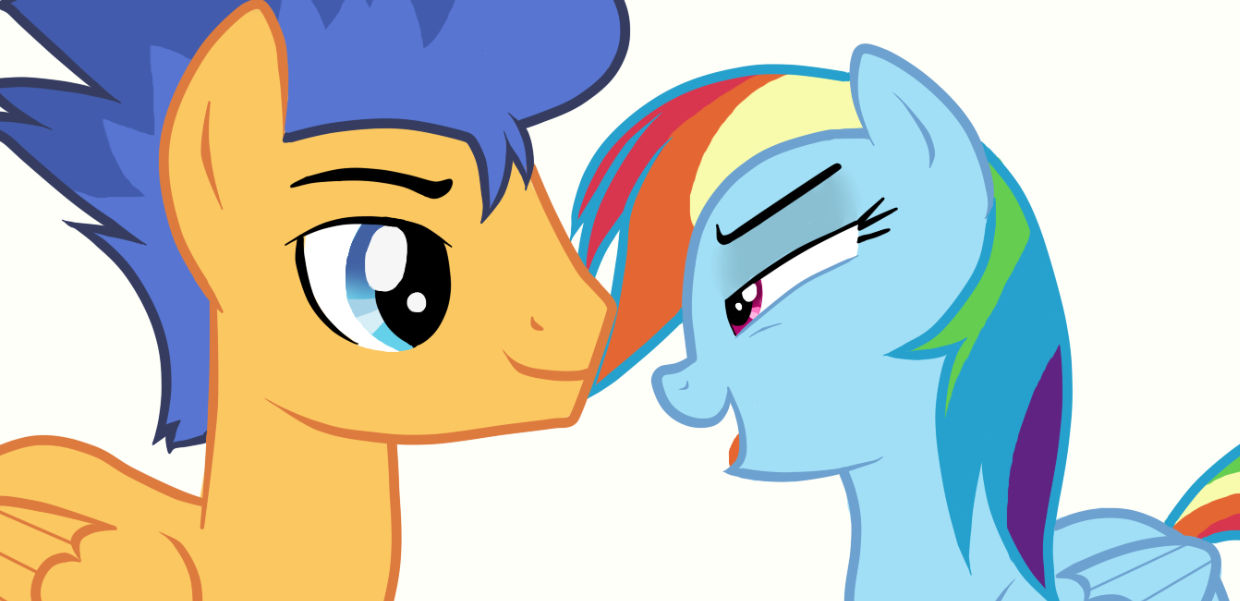 Rainbow Is Flirting With Flash by RianbowDashForever on DeviantArt