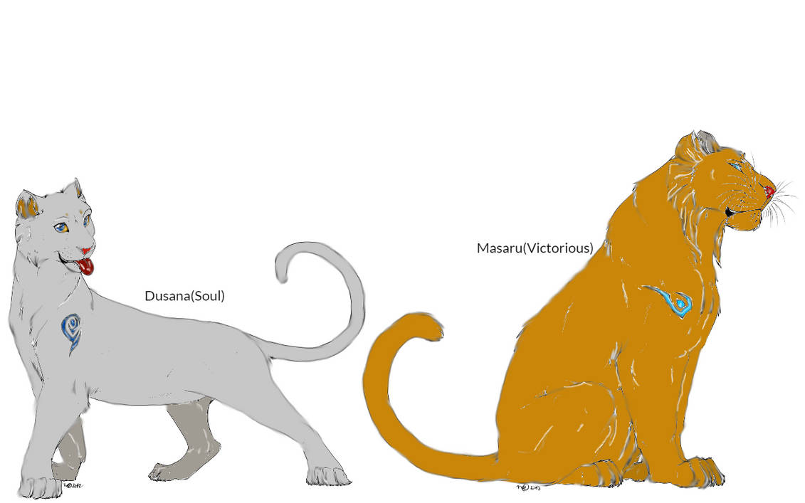 Lion Guard Tiger Siblings OCs: Dusana and Masaru by Haikuthealfadragon ...