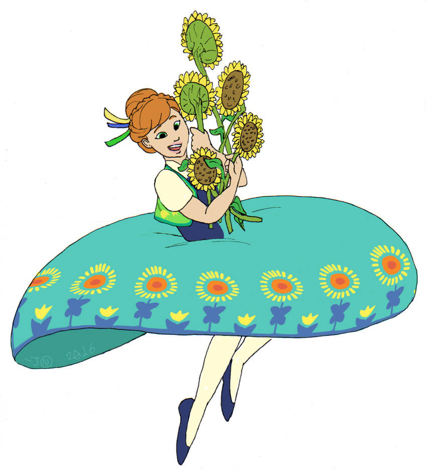 Frozen Fever Parachute Dress Story by historyman101 on DeviantArt