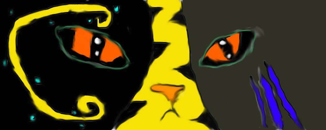 two side cat by LaserPlanet on DeviantArt