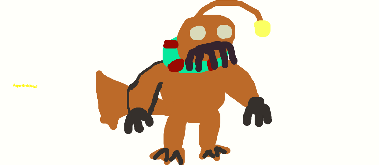Fnaf Oc: Angle The Anglerfish by GoldenMariokirby on DeviantArt