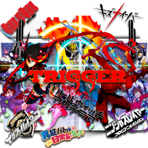 Studio Trigger Folder Icon by xxRaikageChruzu-Txx on DeviantArt