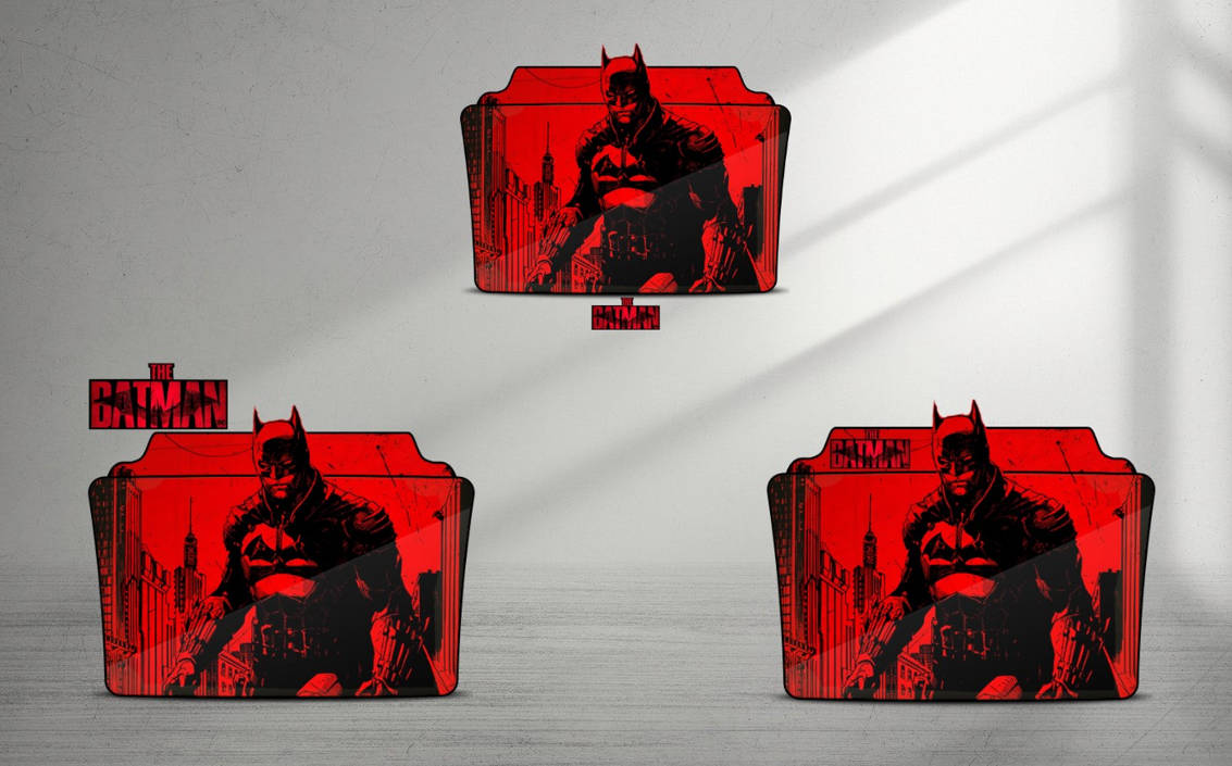 The Batman (2022) Folder Icon V2 by viper699mw on DeviantArt