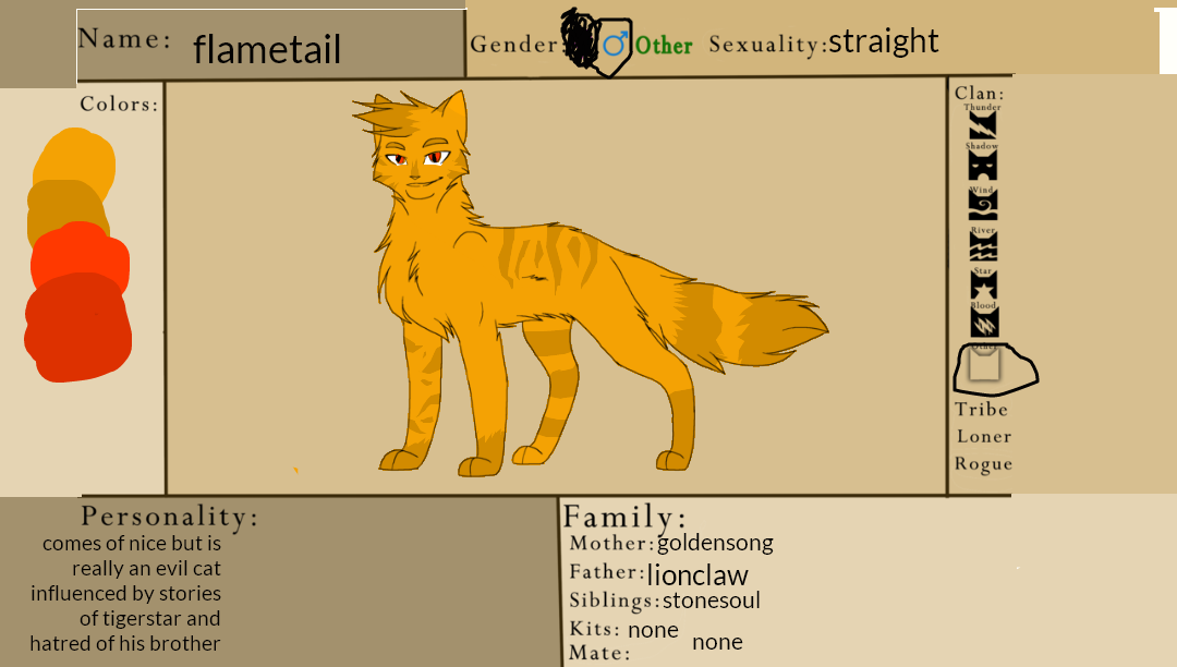 flametail ref by Nina41804 on DeviantArt