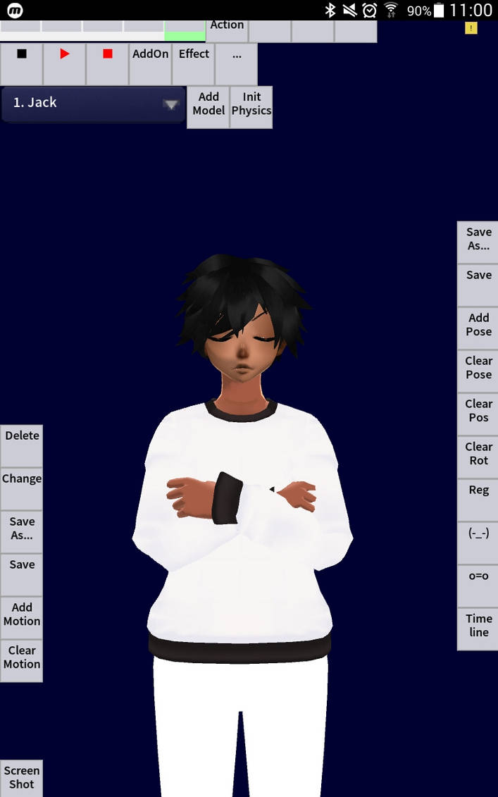 MMD Self model by JackTEG on DeviantArt