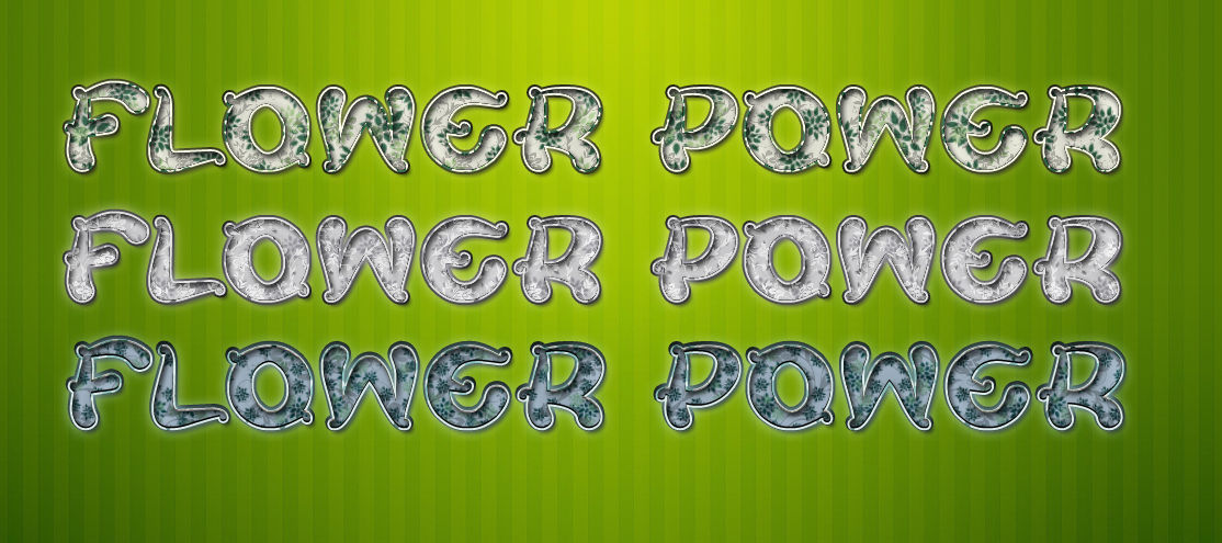 Flower Power Text Effect by Design-Freaks on DeviantArt
