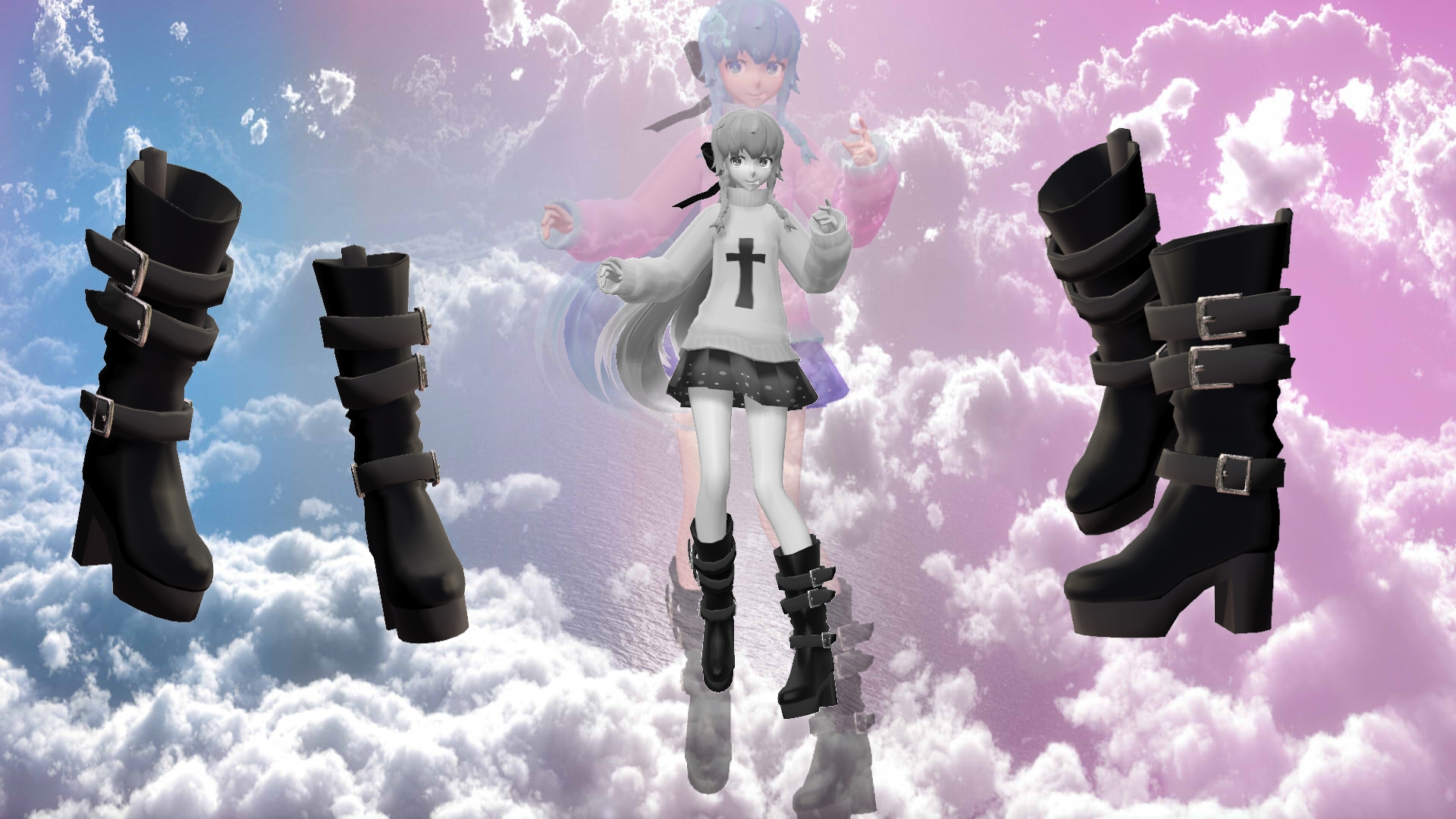 Boots download (MMD) by YamiSweet on DeviantArt