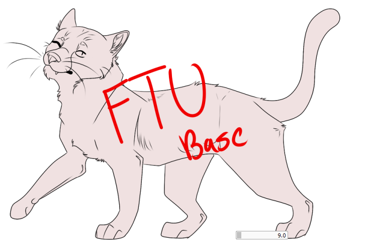 FTU cat base by caninebytes on DeviantArt