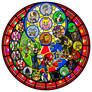 Super Paper Mario KH Stain Glass by purpleorchid-8863 on DeviantArt