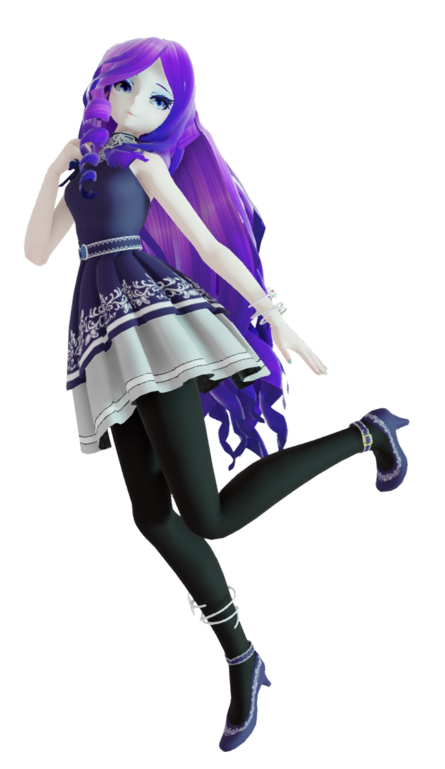 mmd mlp: Tda rarity dl by HisterBrass18 on DeviantArt