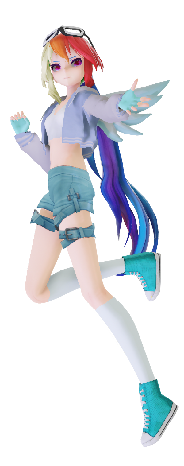[MMD MLP] TDA Rainbow Dash DL by HisterBrass18 on DeviantArt